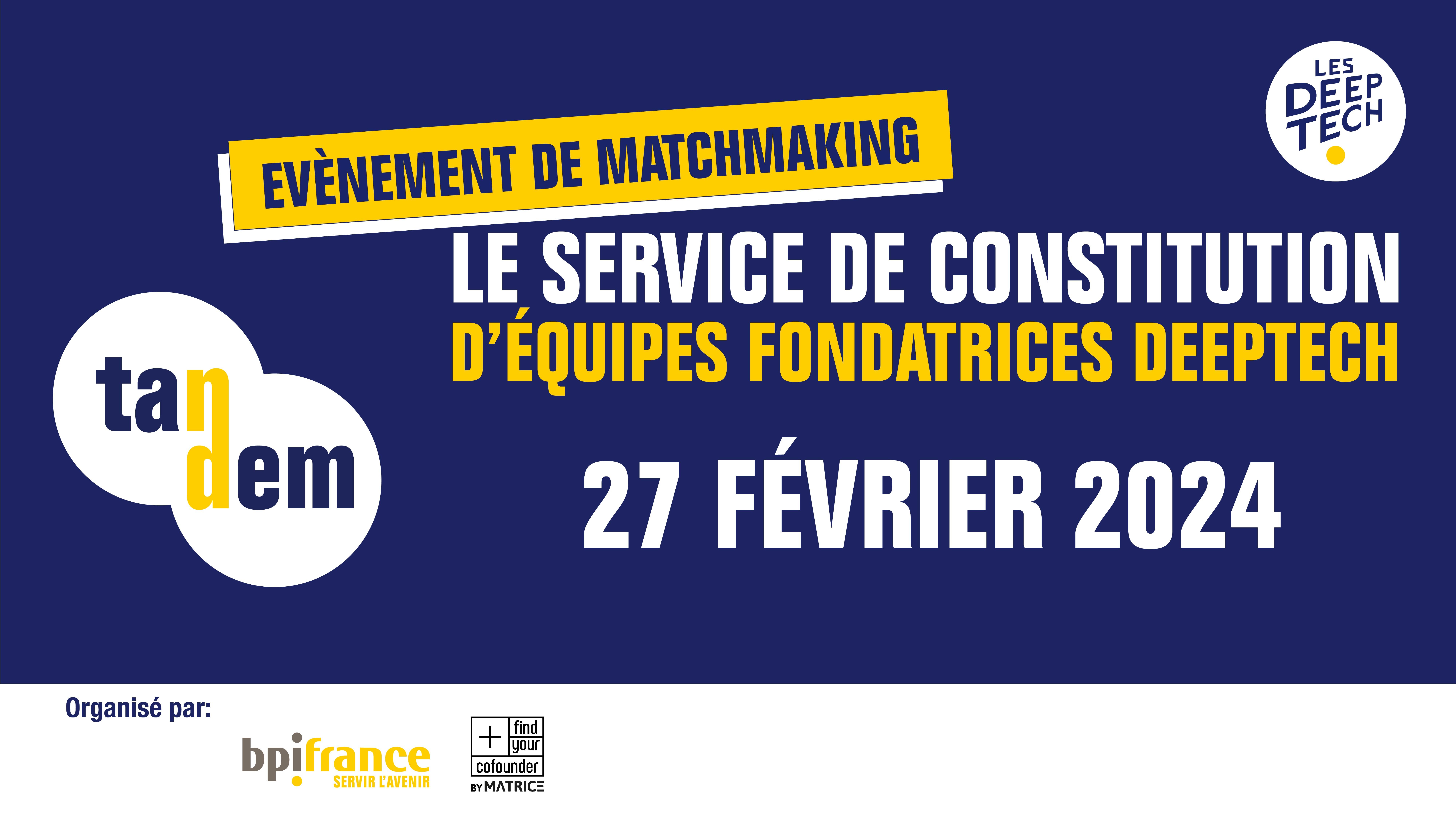 Les Deeptech - événements